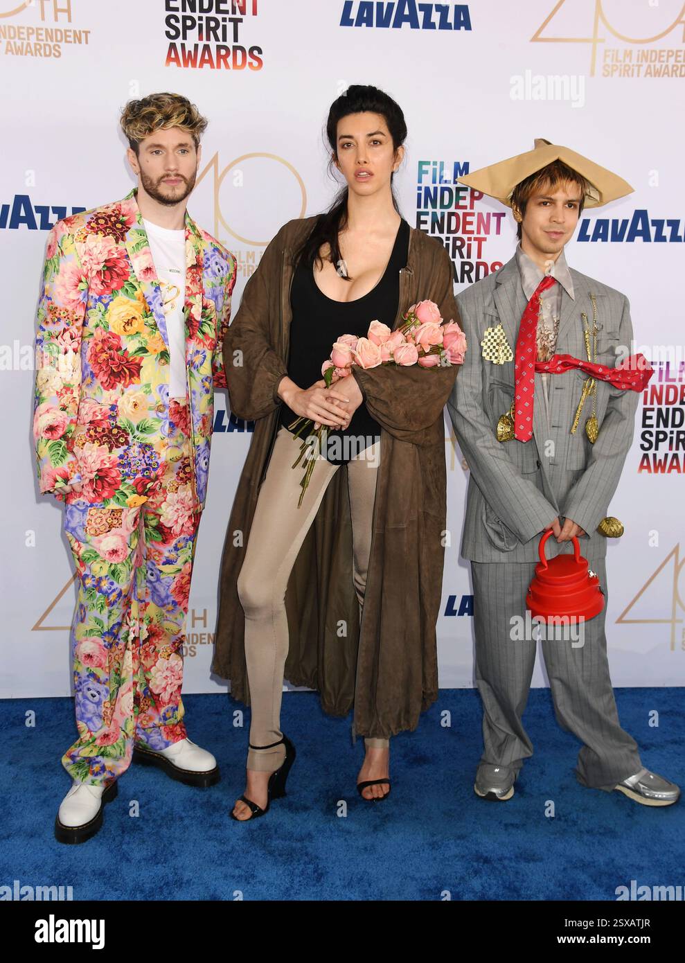 Santa Monica, California, USA. 22nd Feb, 2025. (L-R) James Scully ...