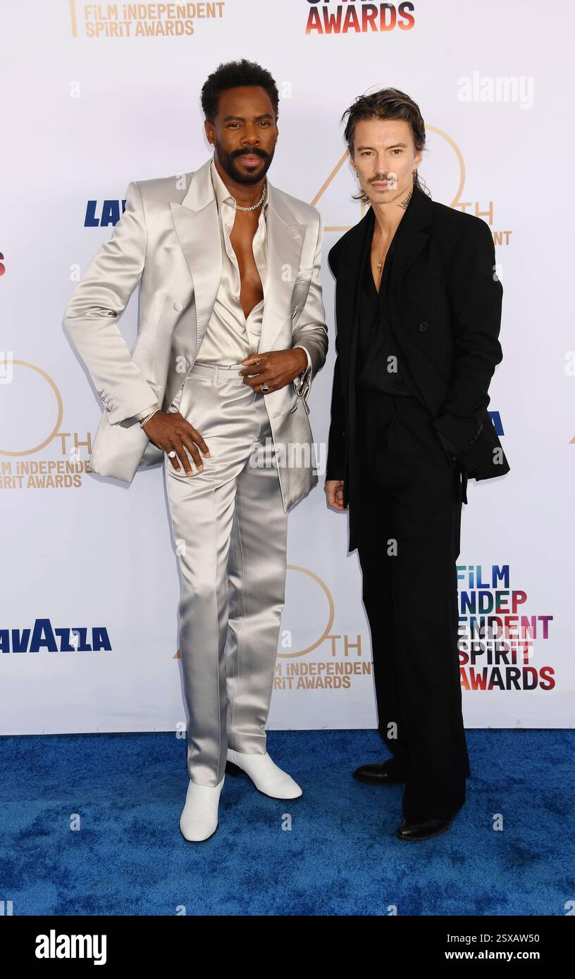 Santa Monica, California, USA. 22nd Feb, 2025. (L-R) Colman Domingo and ...