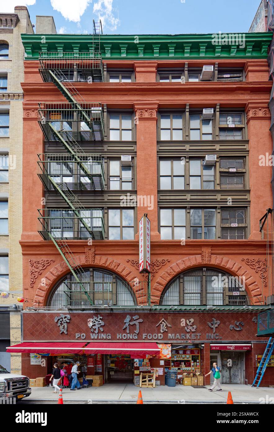 Chinese supermarket Po Wing Hong Food Market occupies ground floor of ...