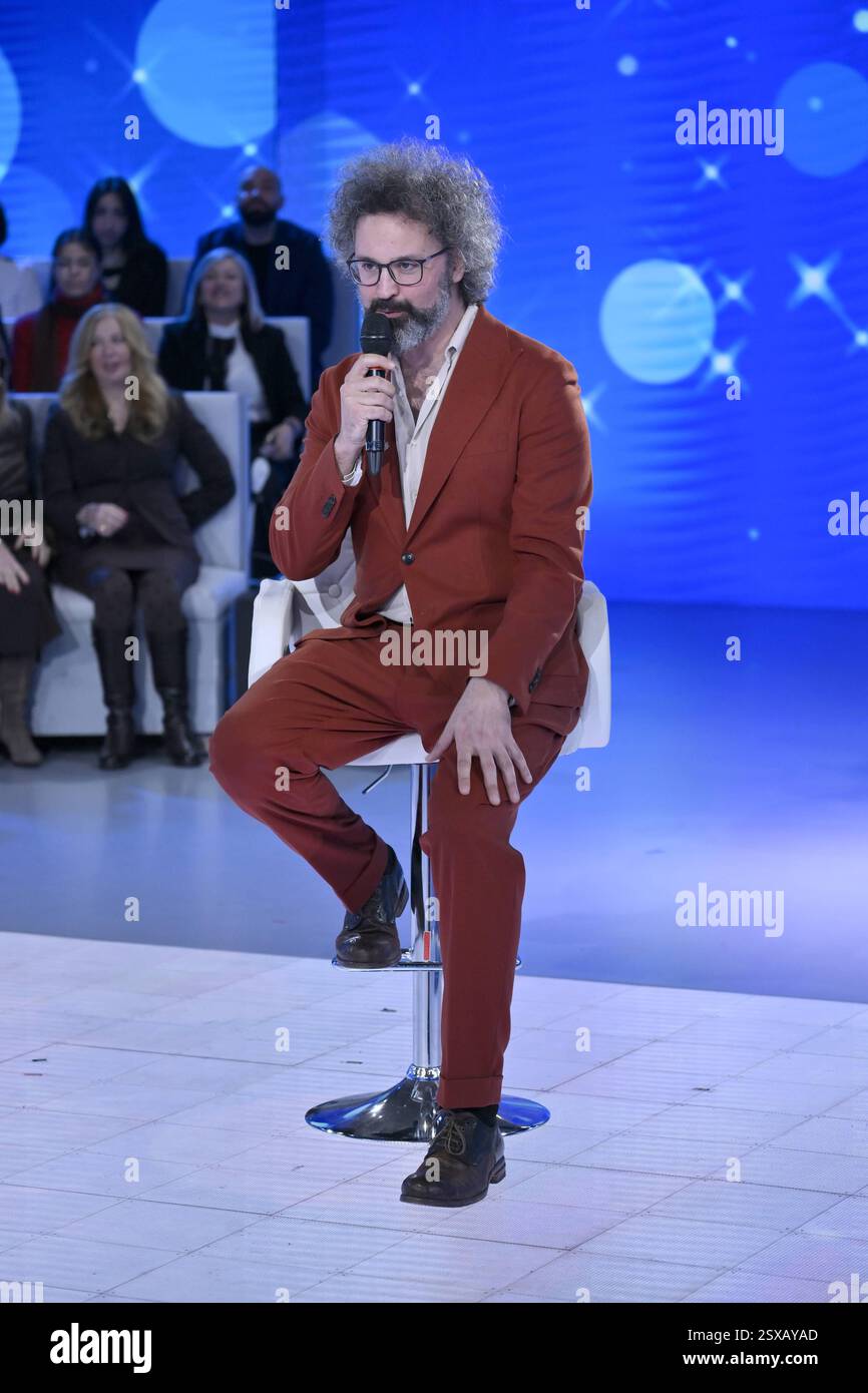 Rome, Italy. 23rd Feb, 2025. Rome. Rai ex Dear studios. Domenica in ...