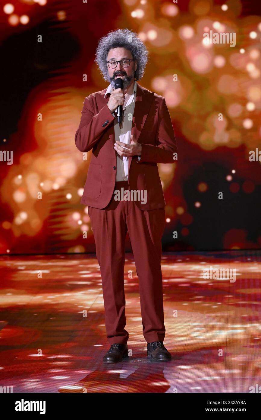 Rome, Italy. 23rd Feb, 2025. Rome. Rai ex Dear studios. Domenica in ...