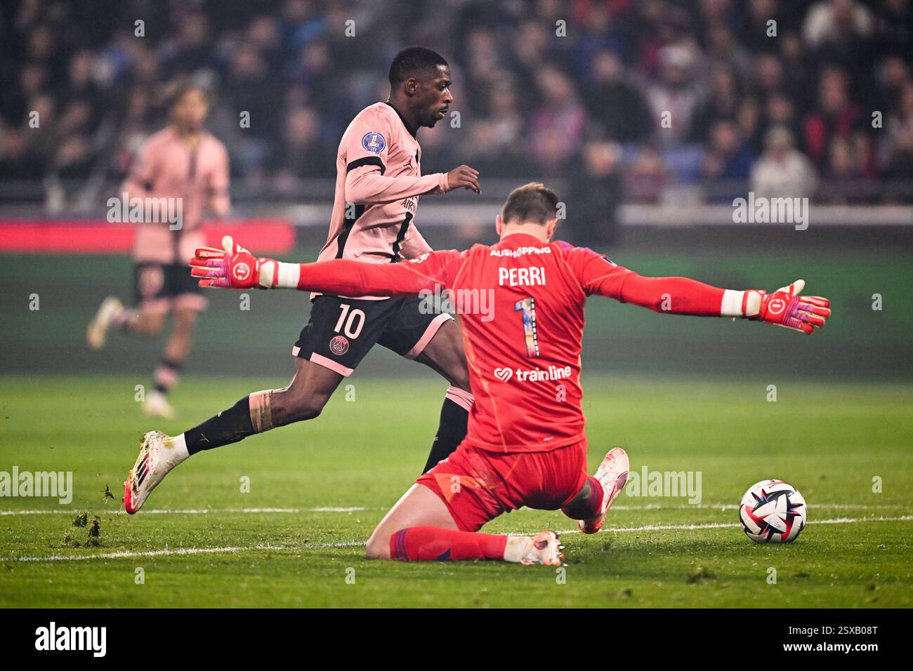 France. 23 Feb, 2025. 10 Ousmane DEMBELE (psg) during the Ligue 1 ...