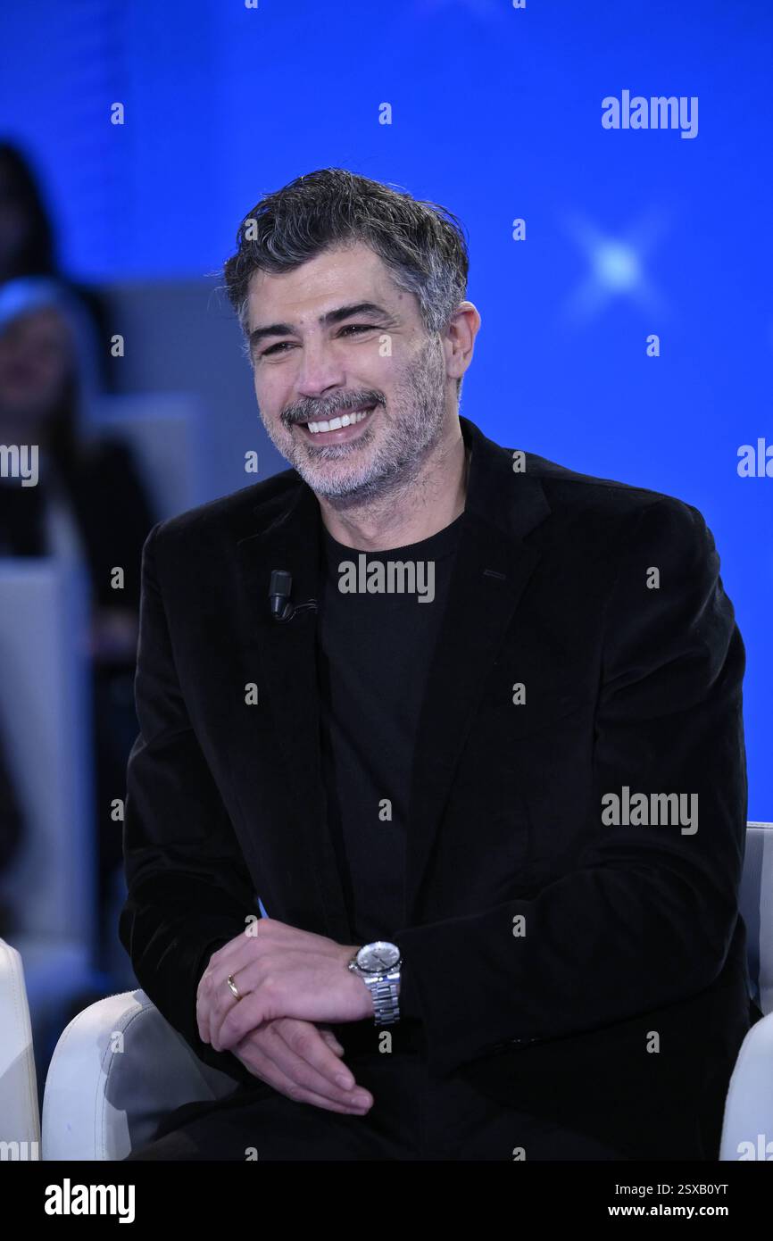 Rome. Rai ex Dear studios. Domenica in broadcast on 23 February 2025 ...