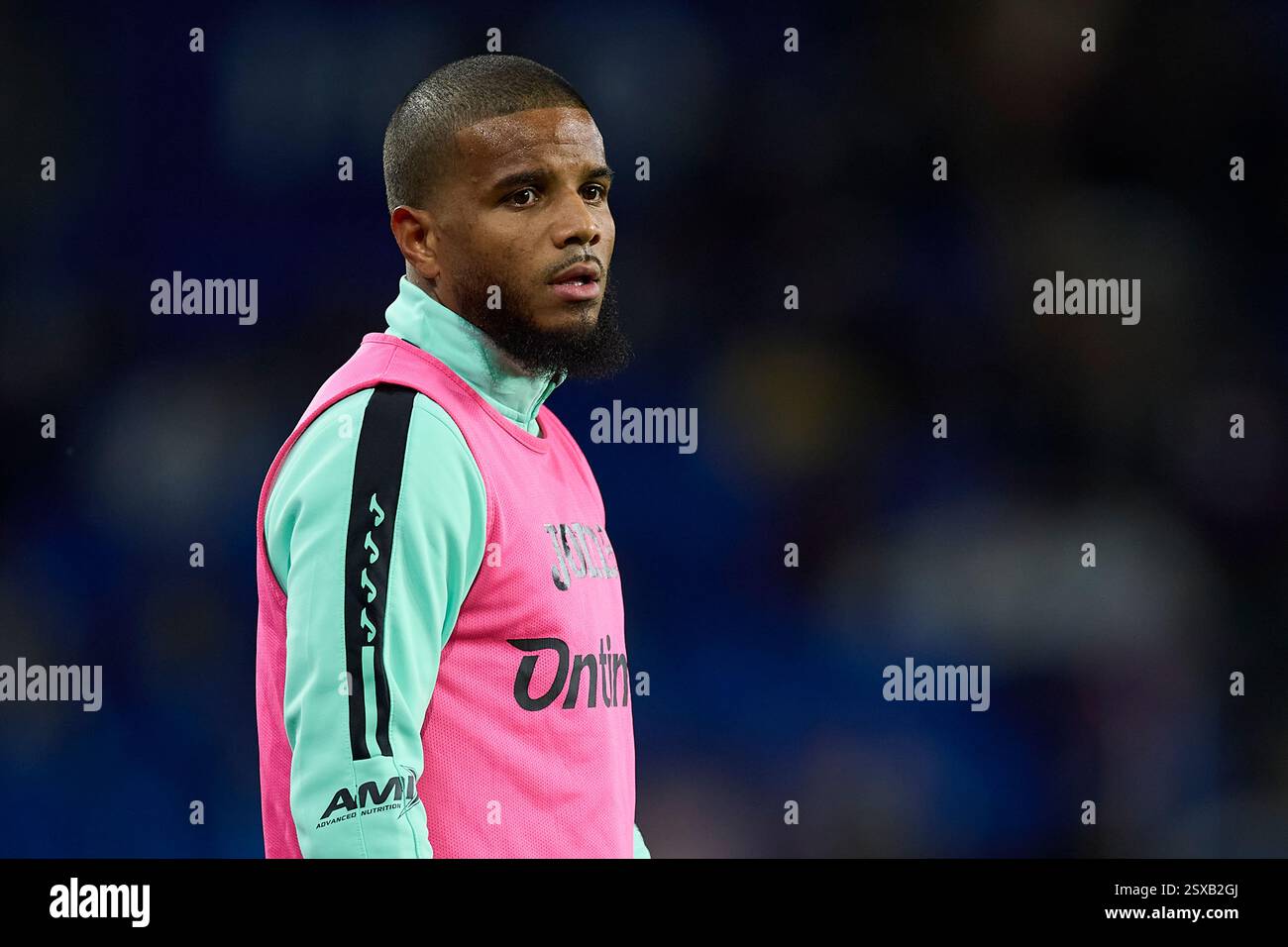 Valentin Andre Henri Rosier of CD Leganes looks on prior to the LaLiga ...