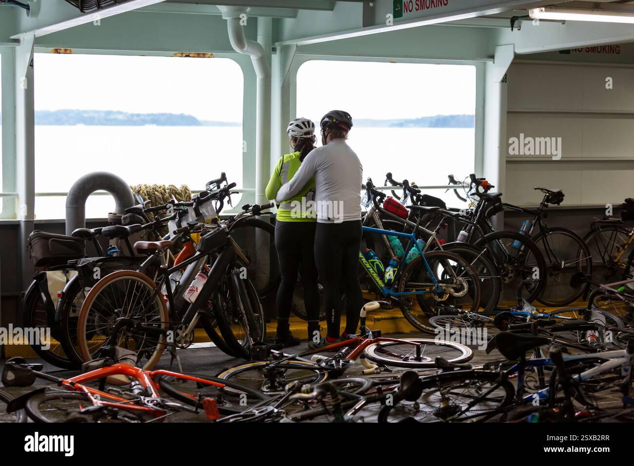 Seattle, Washington, USA. 23rd February 2025. A couple taking part in ...
