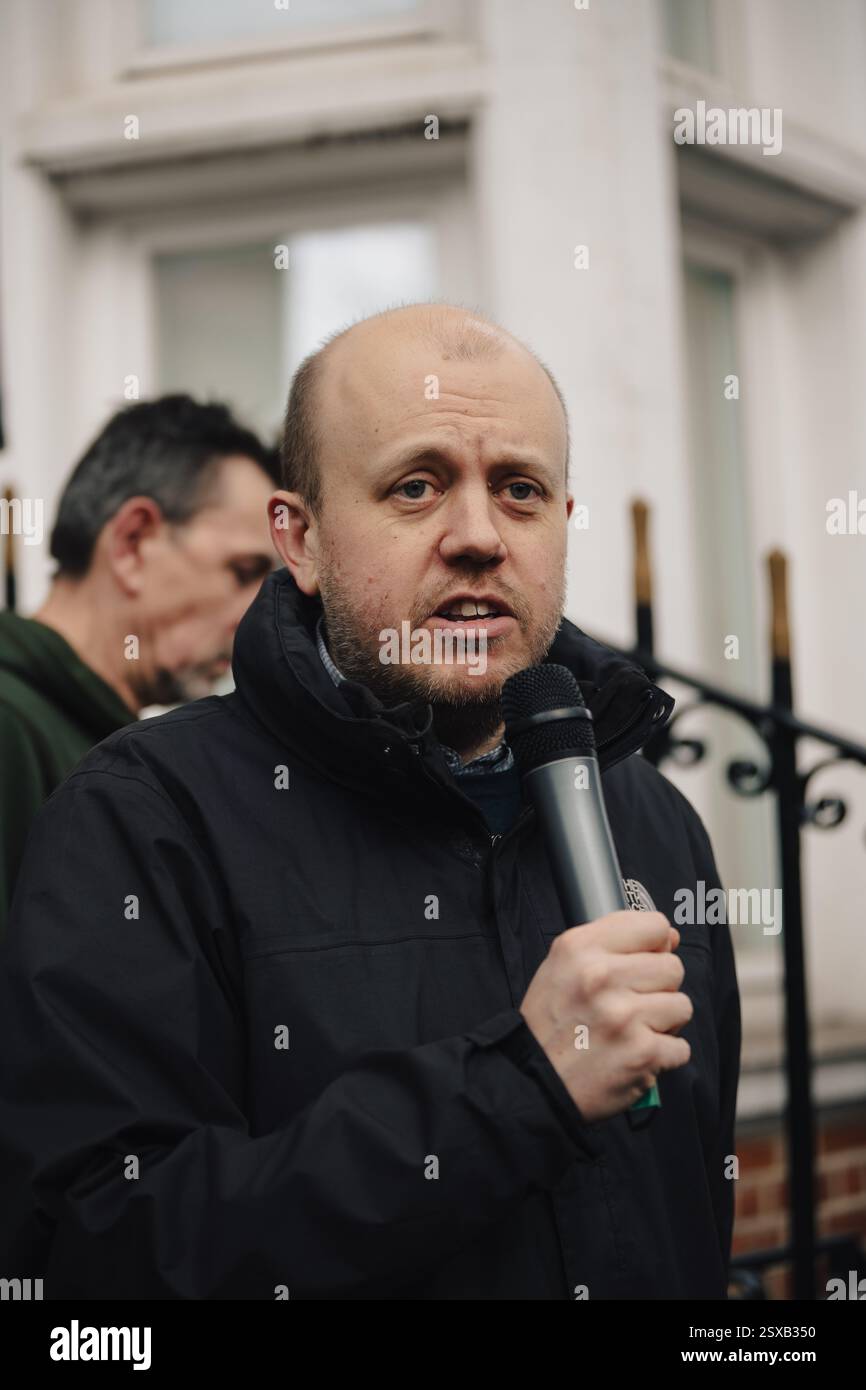 London - UK - 2025.02.22: Joe Powell MP for Kensington & Bayswater ...