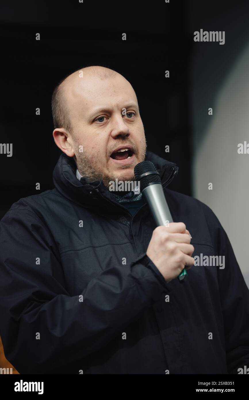 London - UK - 2025.02.22: Joe Powell MP for Kensington & Bayswater ...