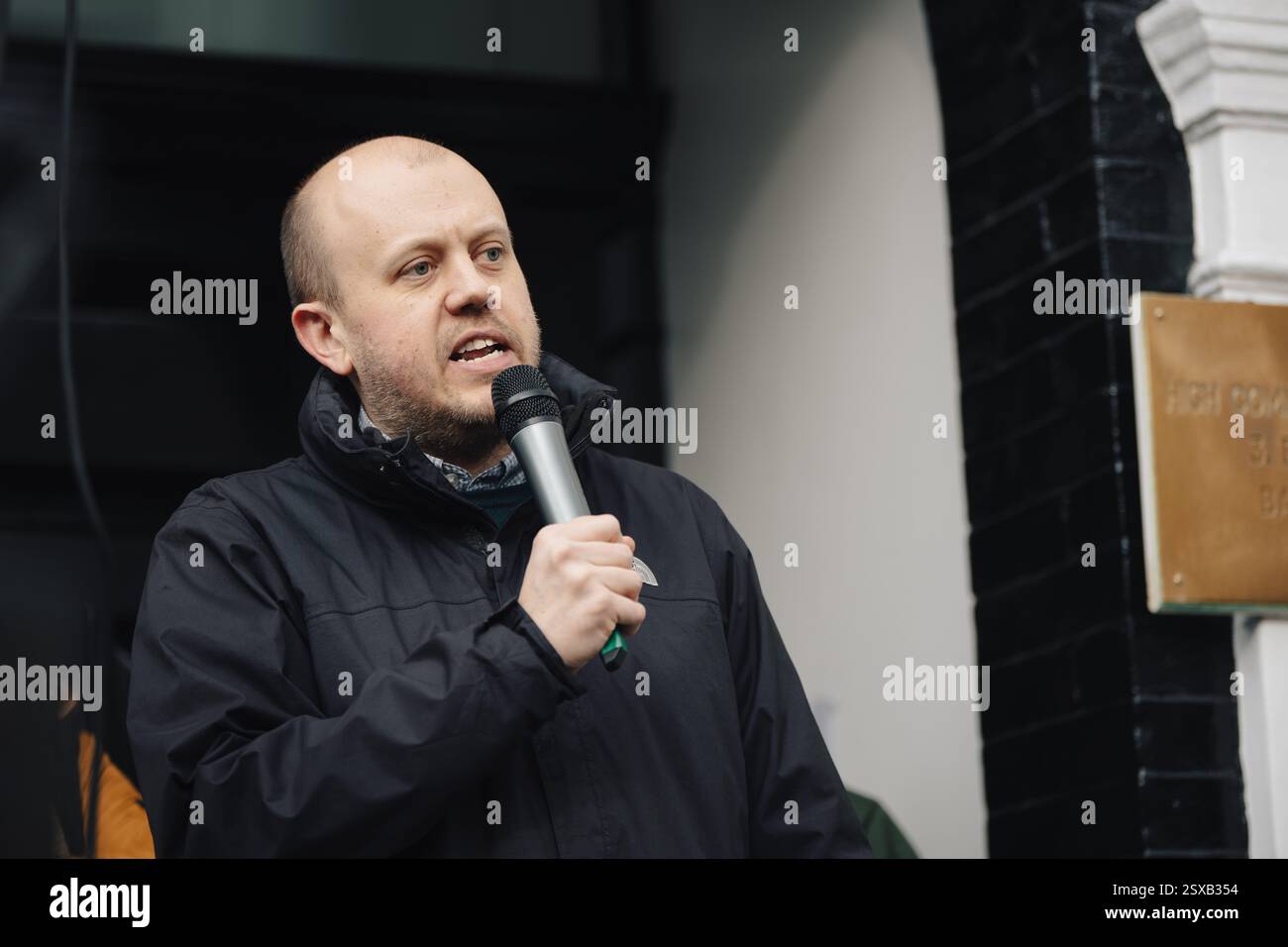 London - UK - 2025.02.22: Joe Powell MP for Kensington & Bayswater ...