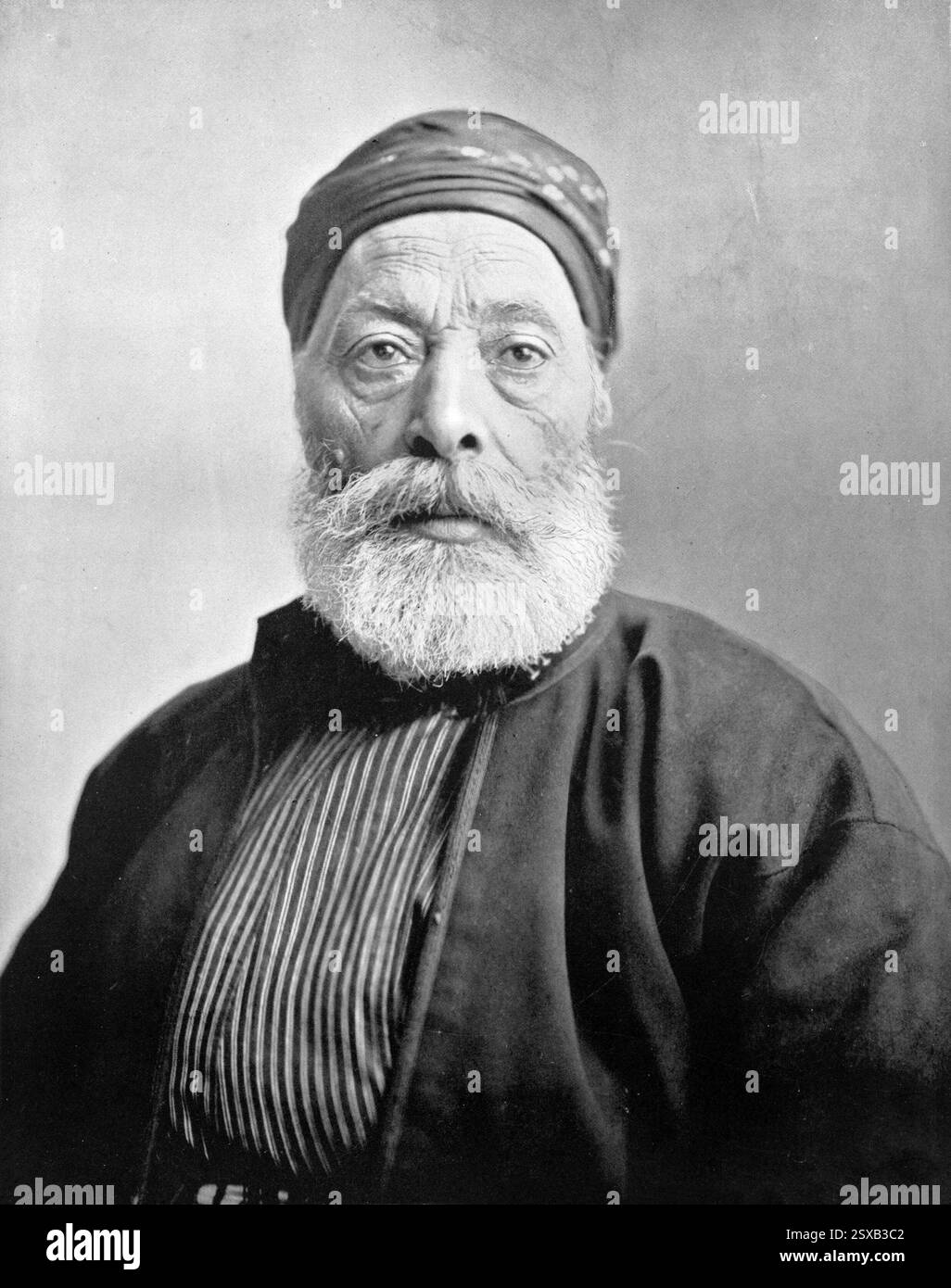 Turkish Jew 1893 Stock Photo - Alamy