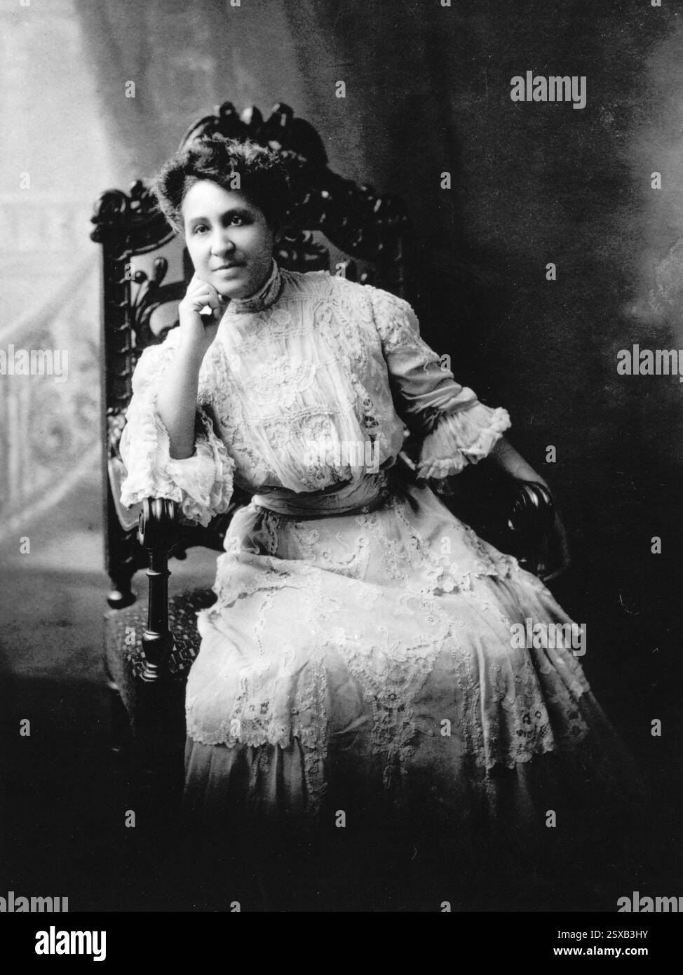 Mary Terrell (1863 – 1954) American civil rights activist Stock Photo ...