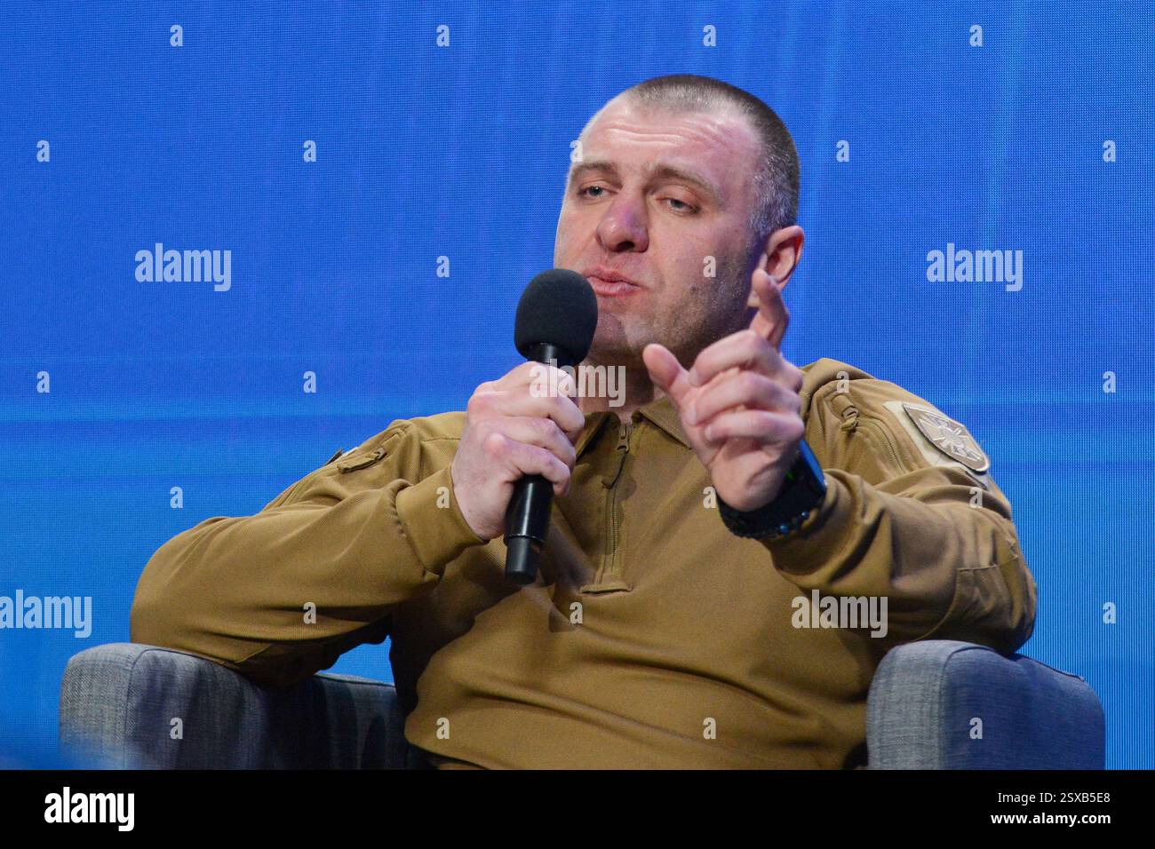 Kyiv, Ukraine. 23rd Feb, 2025. Head of the Security Service of Ukraine ...