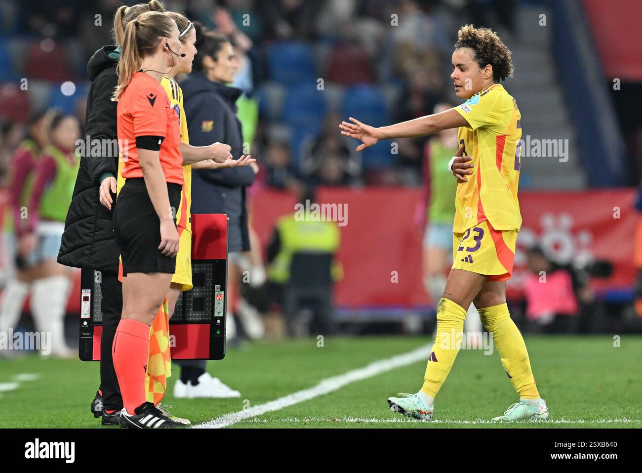 Kassandra Missipo (23) of Belgium pictured during a game between the ...