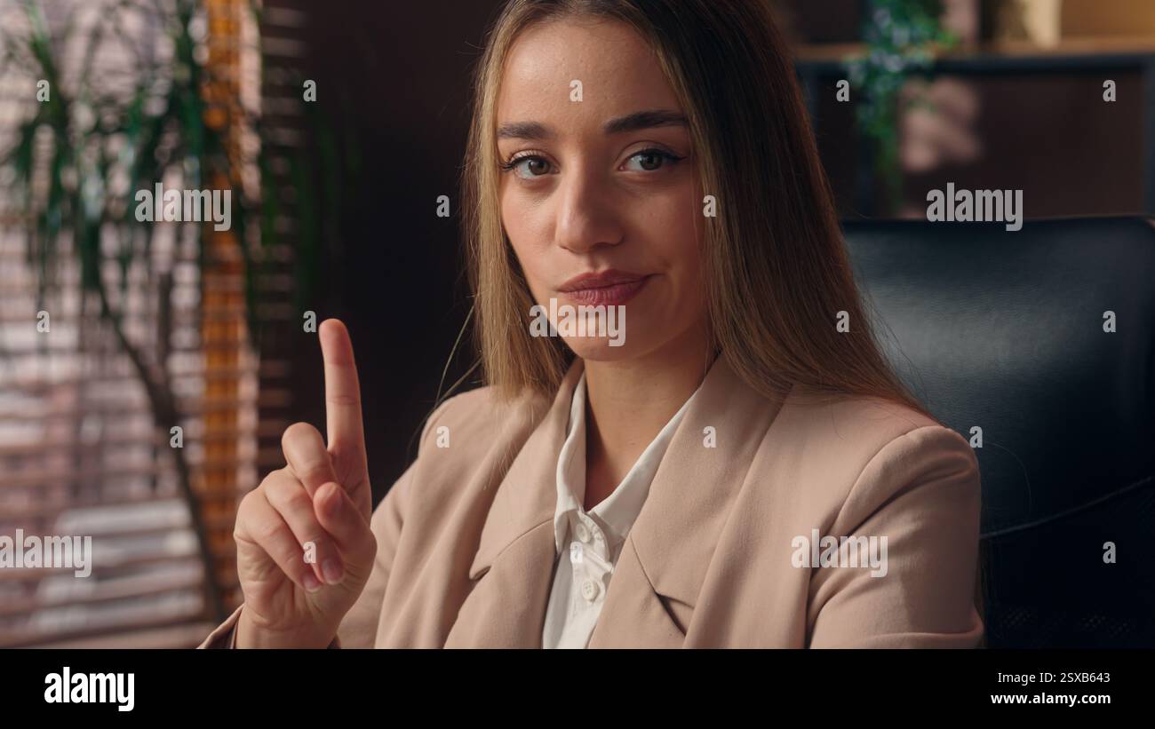 Waving finger reject expressing no hi-res stock photography and images ...