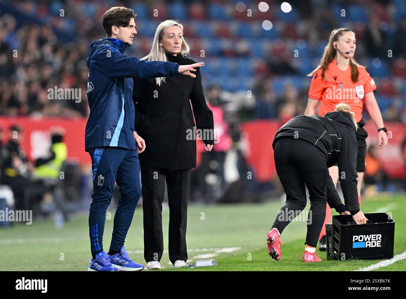 Valencia, Spain. 21st Feb, 2025. Assistant Coach Magnus Palsson of ...