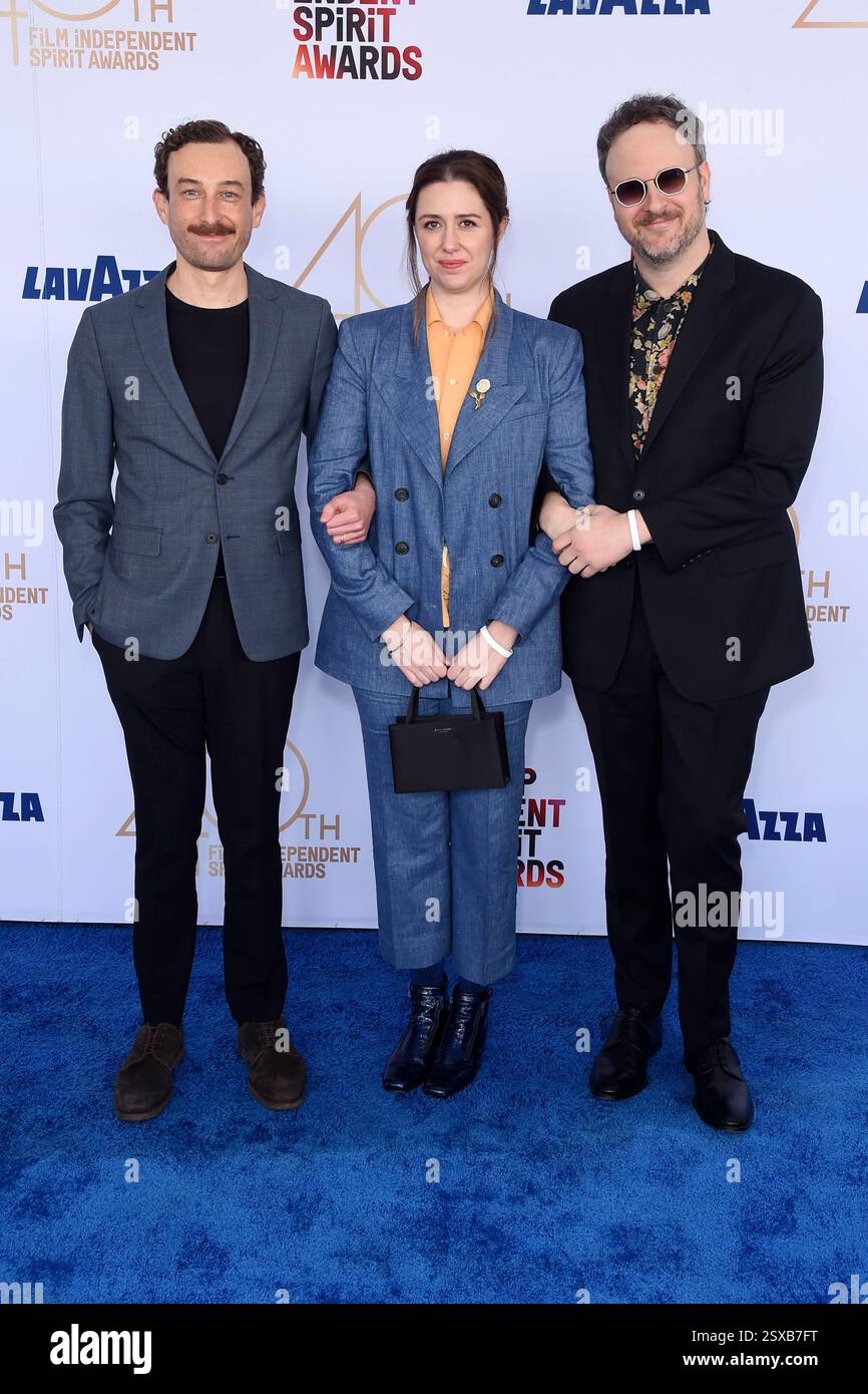 Chris Kaye, Zoe Worth und Josh Margolin bei der 40. Verleihung der Film ...