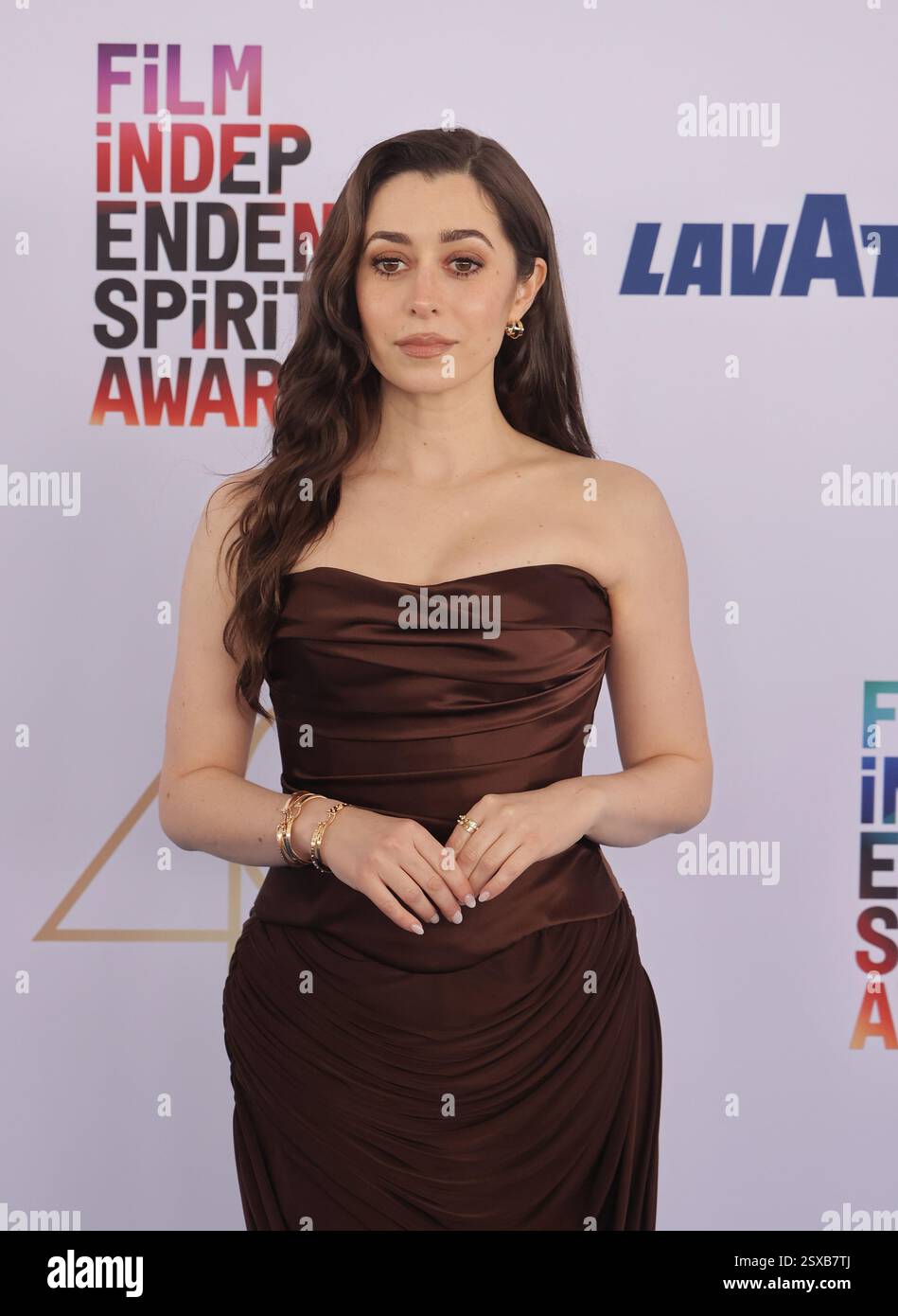 Santa Monica, USA. 23rd Feb, 2025. Cristin Milioti wearing a Danielle ...