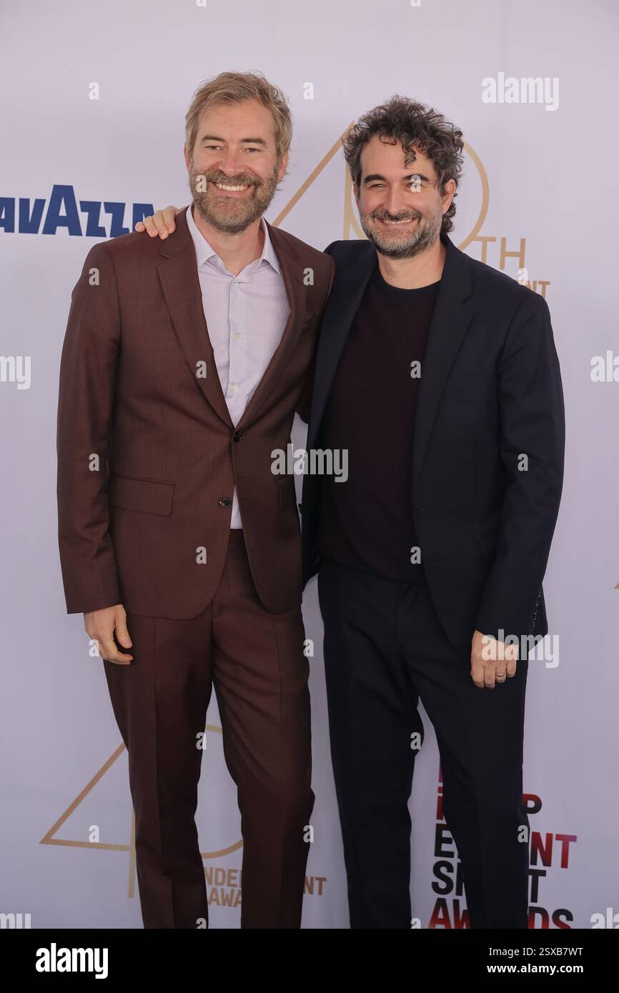 Santa Monica, USA. 23rd Feb, 2025. Mark Duplass, Jay Duplass attend the ...