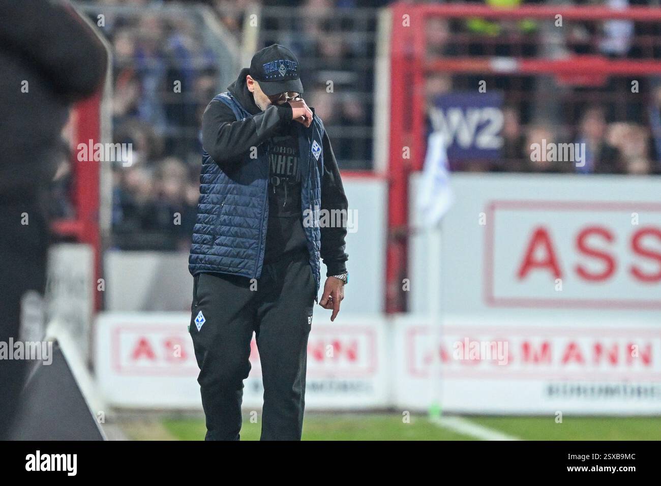 3. Liga - VfL Osnabrück - SV Waldhof Mannheim am 23.02.2025 an der ...