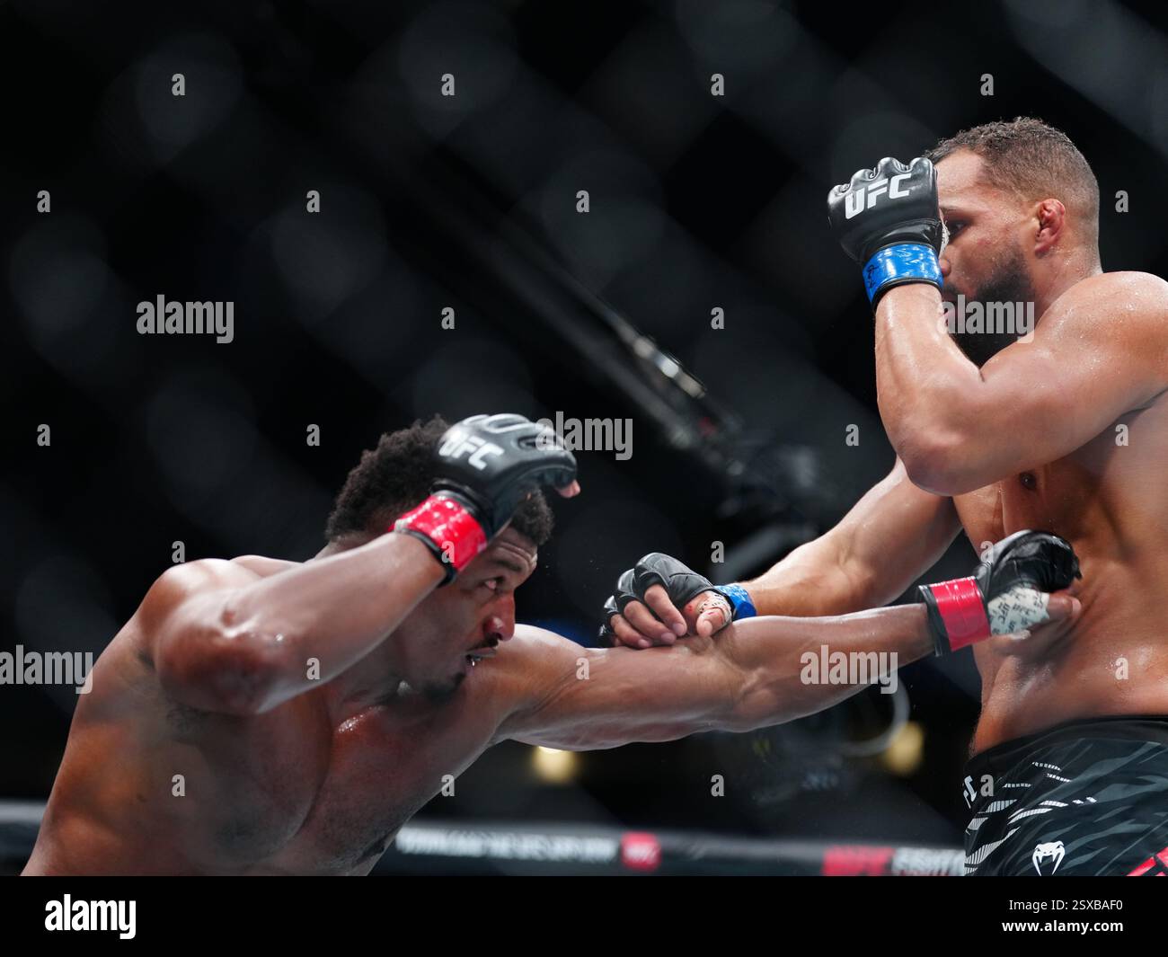 SEATTLE, WA - FEBRUARY 22: Alonzo Menifield and Julius Walker meet in ...
