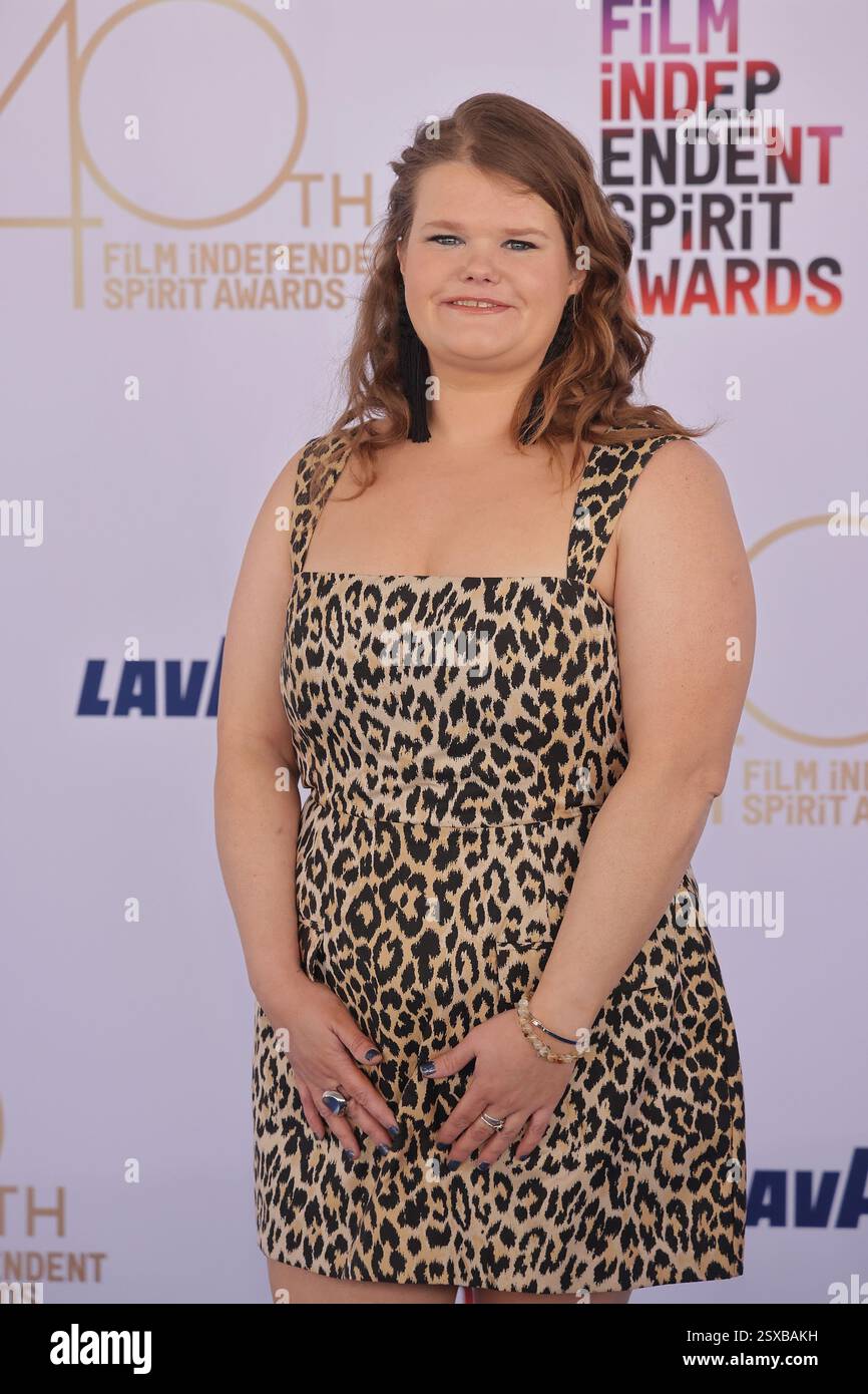 Santa Monica, USA. 23rd Feb, 2025. Michelle McLeod attends the 2025 ...