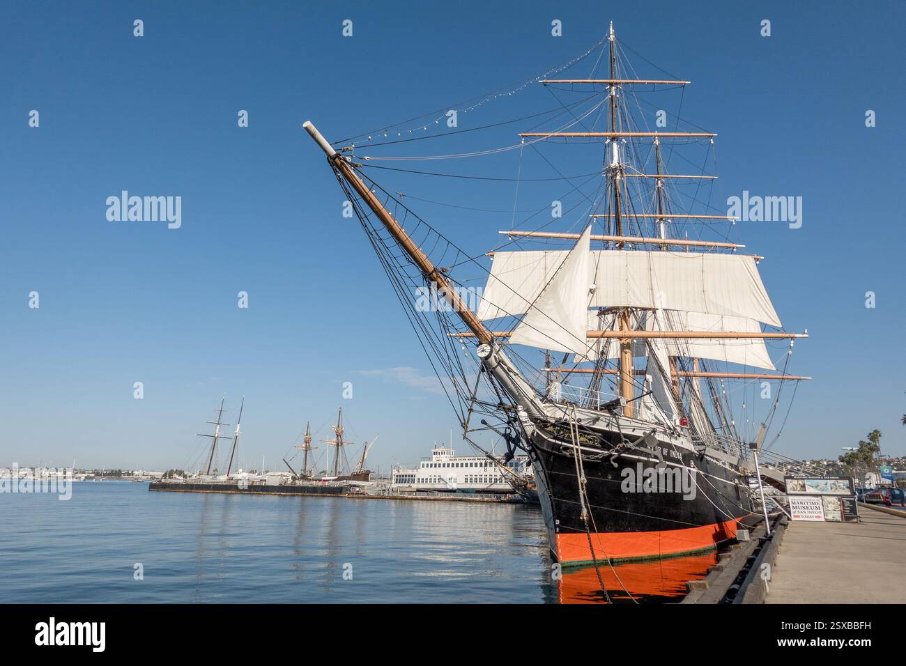 Star Of India The world's Oldest Active Sailing Ship, Iron-Hulled ...
