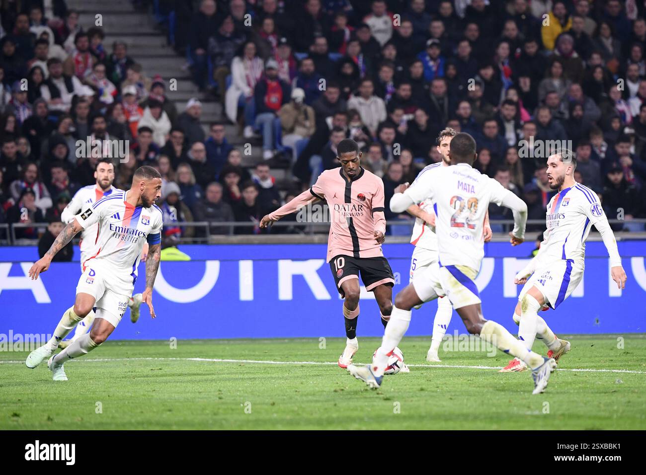 France. 23 Feb, 2025. 10 Ousmane DEMBELE (psg) during the Ligue 1 ...