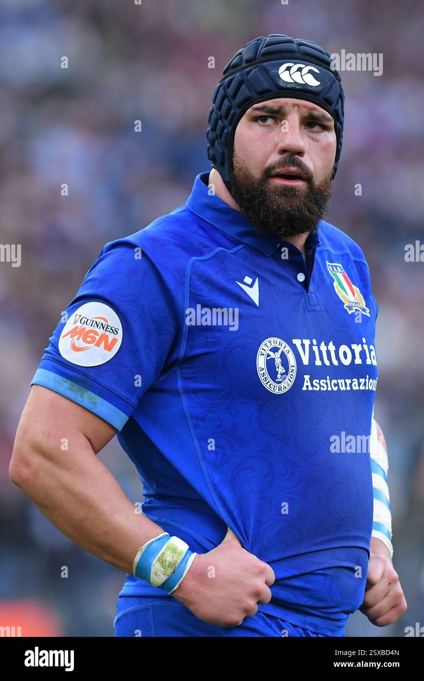 Rome, Lazio. 23rd Feb, 2025. Simone Ferrari of Italy seen during 6 ...