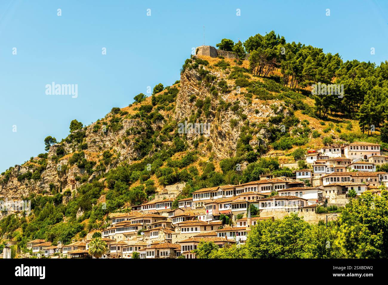 Berat’s UNESCO Ottoman Quarter Under a Pine-Capped Citadel: A Thousand ...