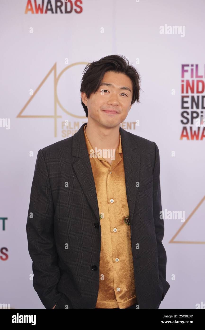 Sean Wang attends the 2025 Film Independent Spirit Awards on February ...
