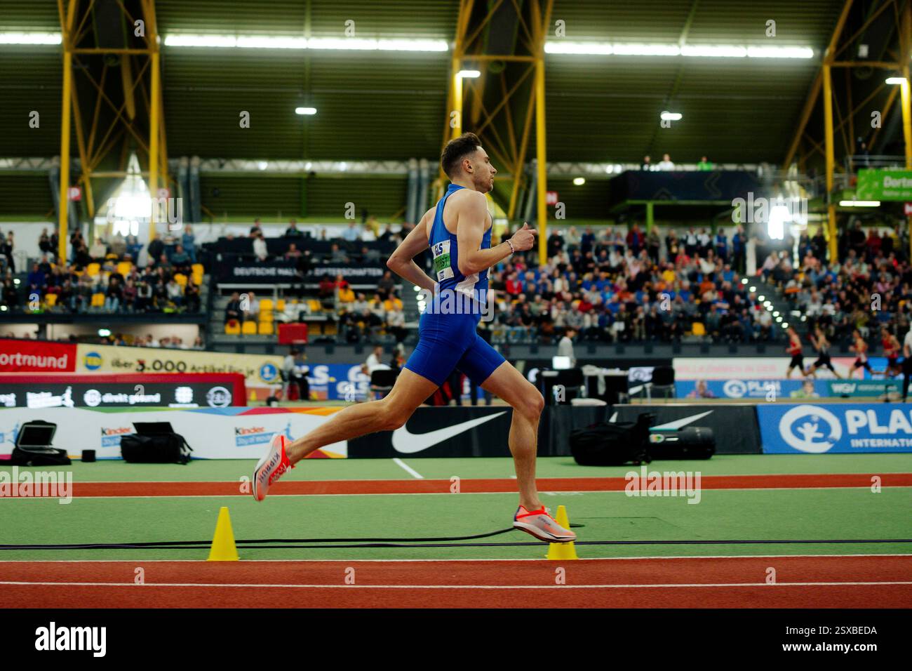 Dortmund, Deutschland. 23rd Feb, 2025. Marius Probst (TV Wattenscheid ...