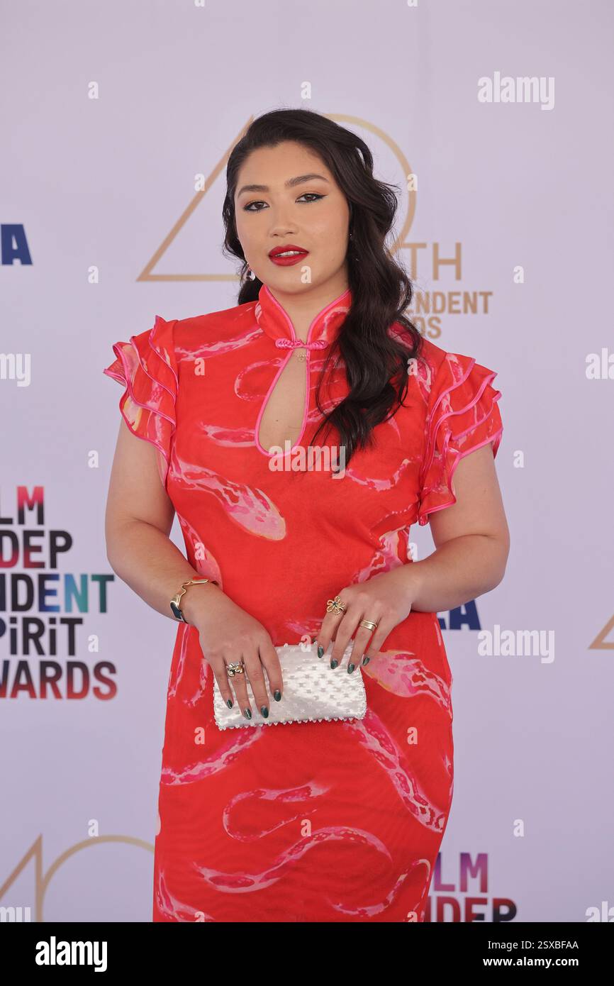 Santa Monica, USA. 23rd Feb, 2025. Jaylee Hamidi attends the 2025 Film ...