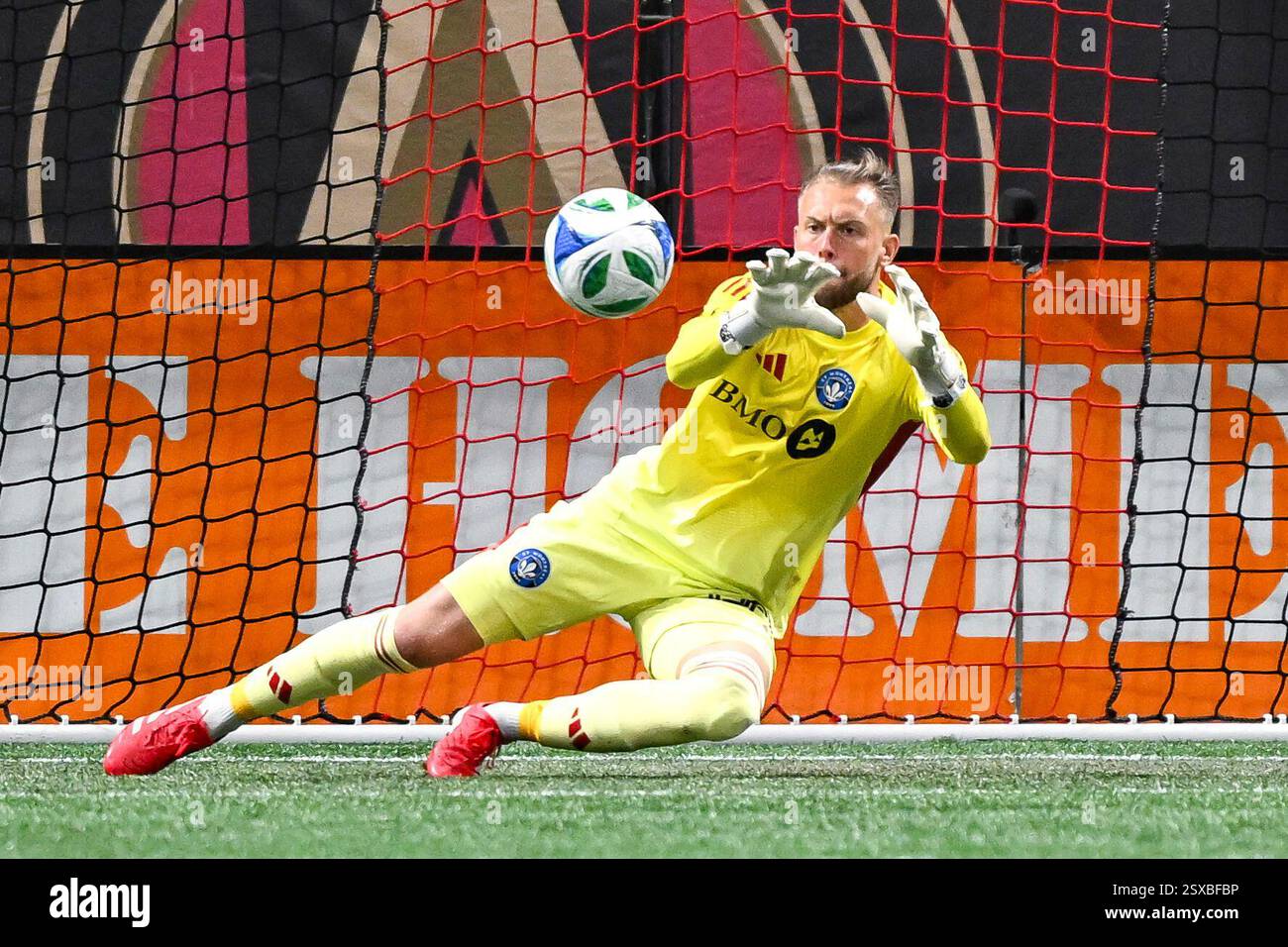 ATLANTA, GA – FEBRUARY 22: Montreal goalkeeper Jonathan Sirois (40 ...