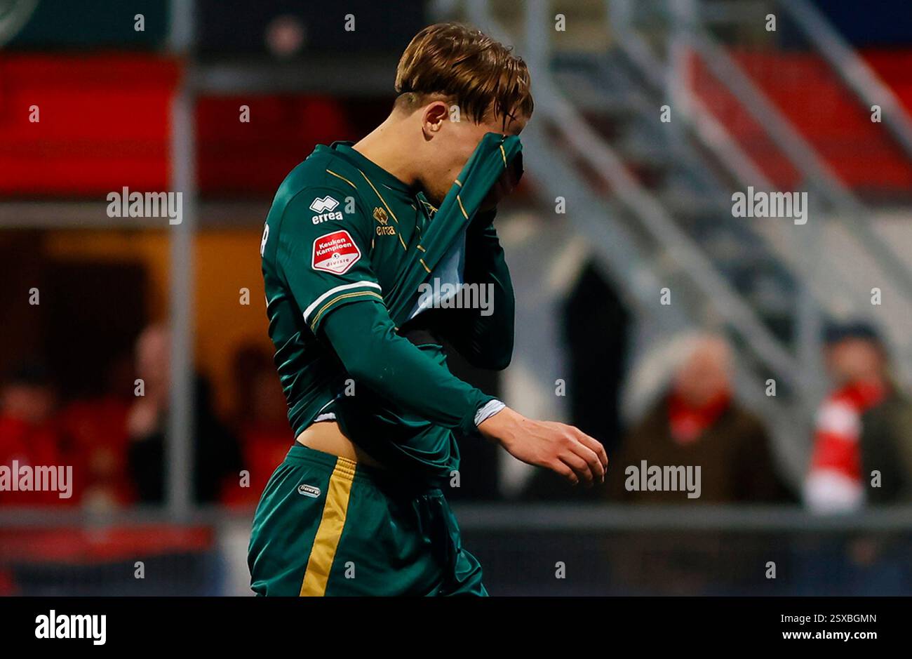MAASTRICHT, NETHERLANDS - FEBRUARY 23: Cameron Peupion of ADO Den Haag ...