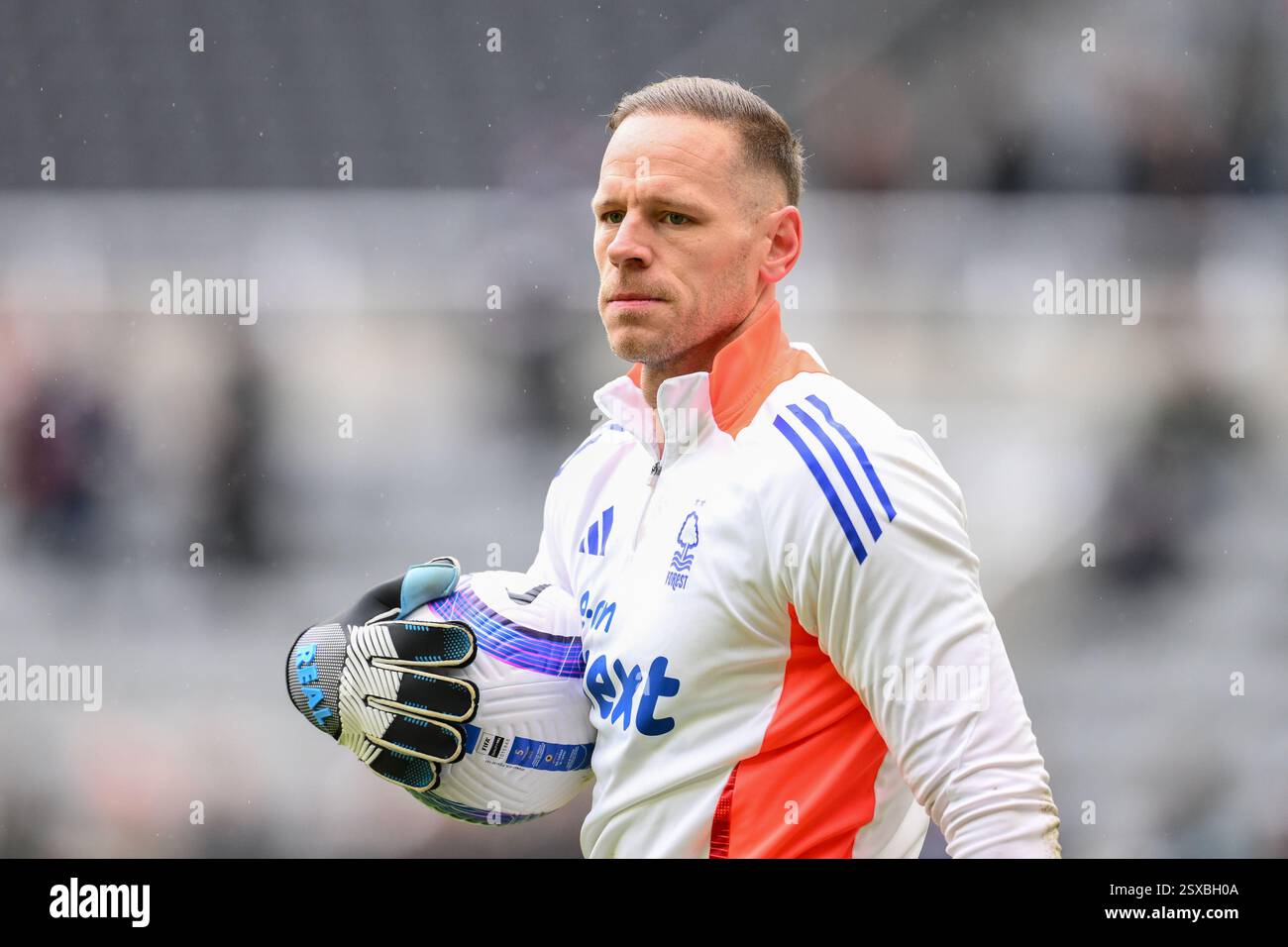 Newcastle on Sunday 23rd February 2025. Matz Sels, Nottingham Forest ...