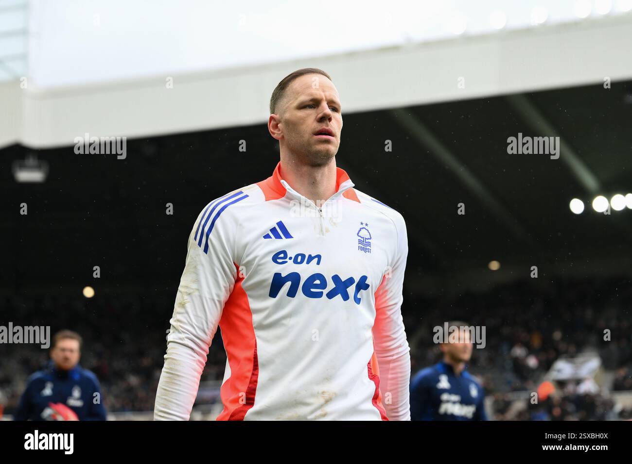 Newcastle on Sunday 23rd February 2025. Matz Sels, Nottingham Forest ...