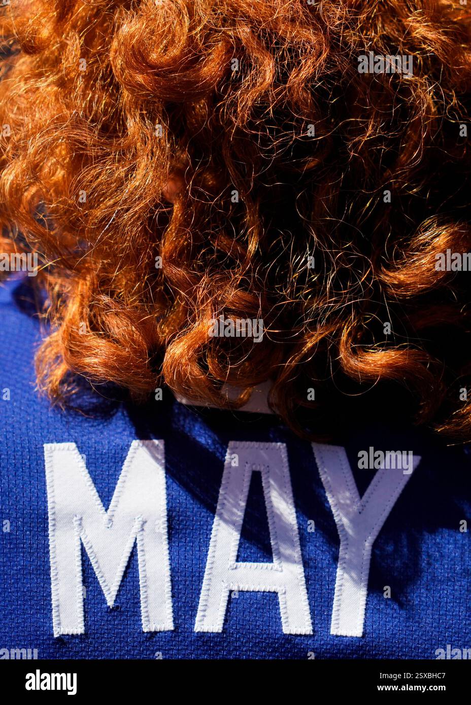 Los Angeles Dodgers starting pitcher Dustin May walks through the ...