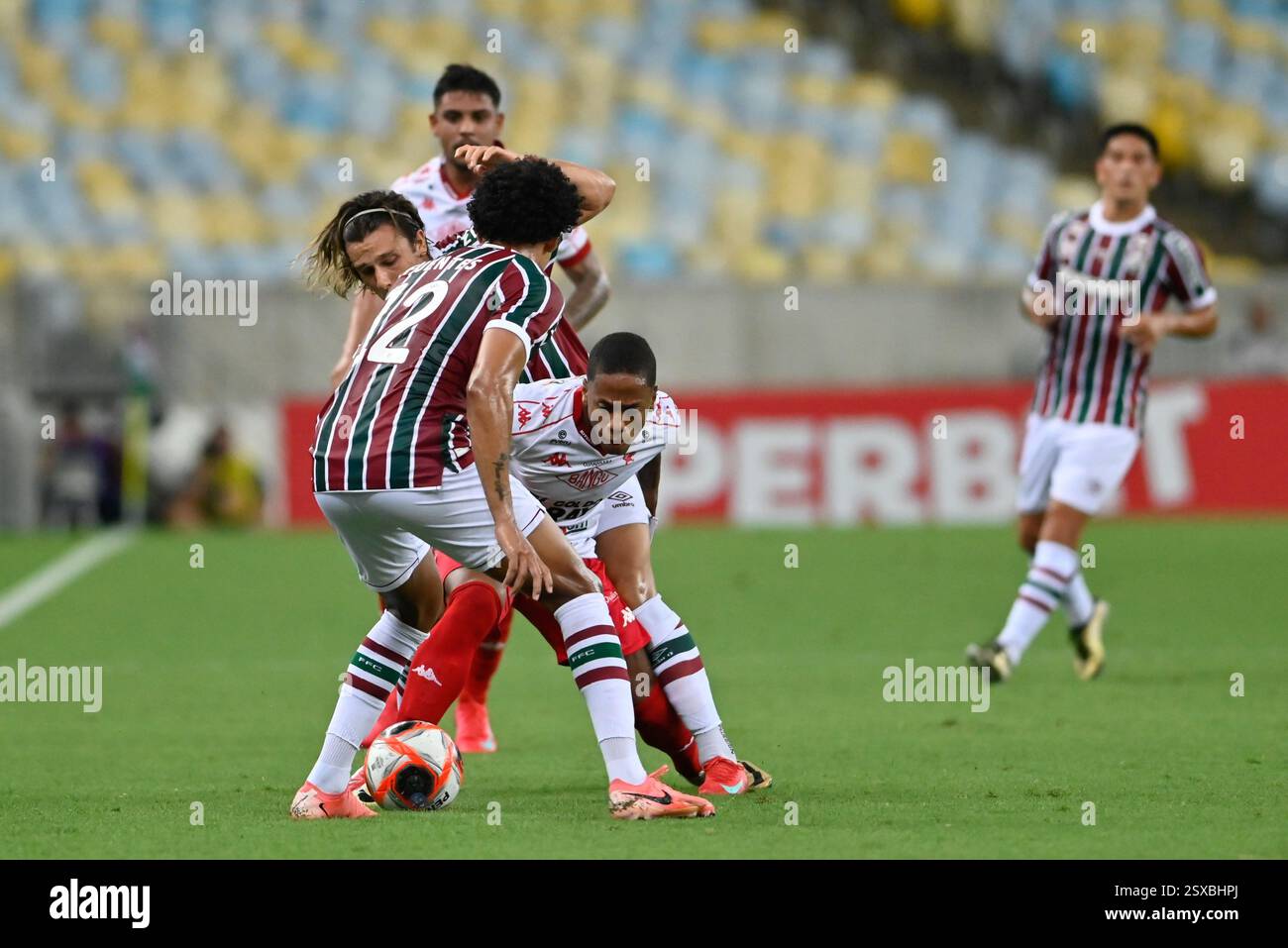Rio De Janeiro, Brazil. 23rd Feb, 2025. Fluminense x Bangu held at ...