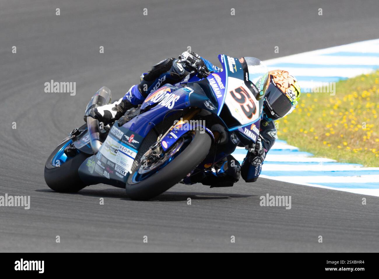 Phillip Island, Australia, 23 February, 2025. Tito Rabat (ESP) riding ...