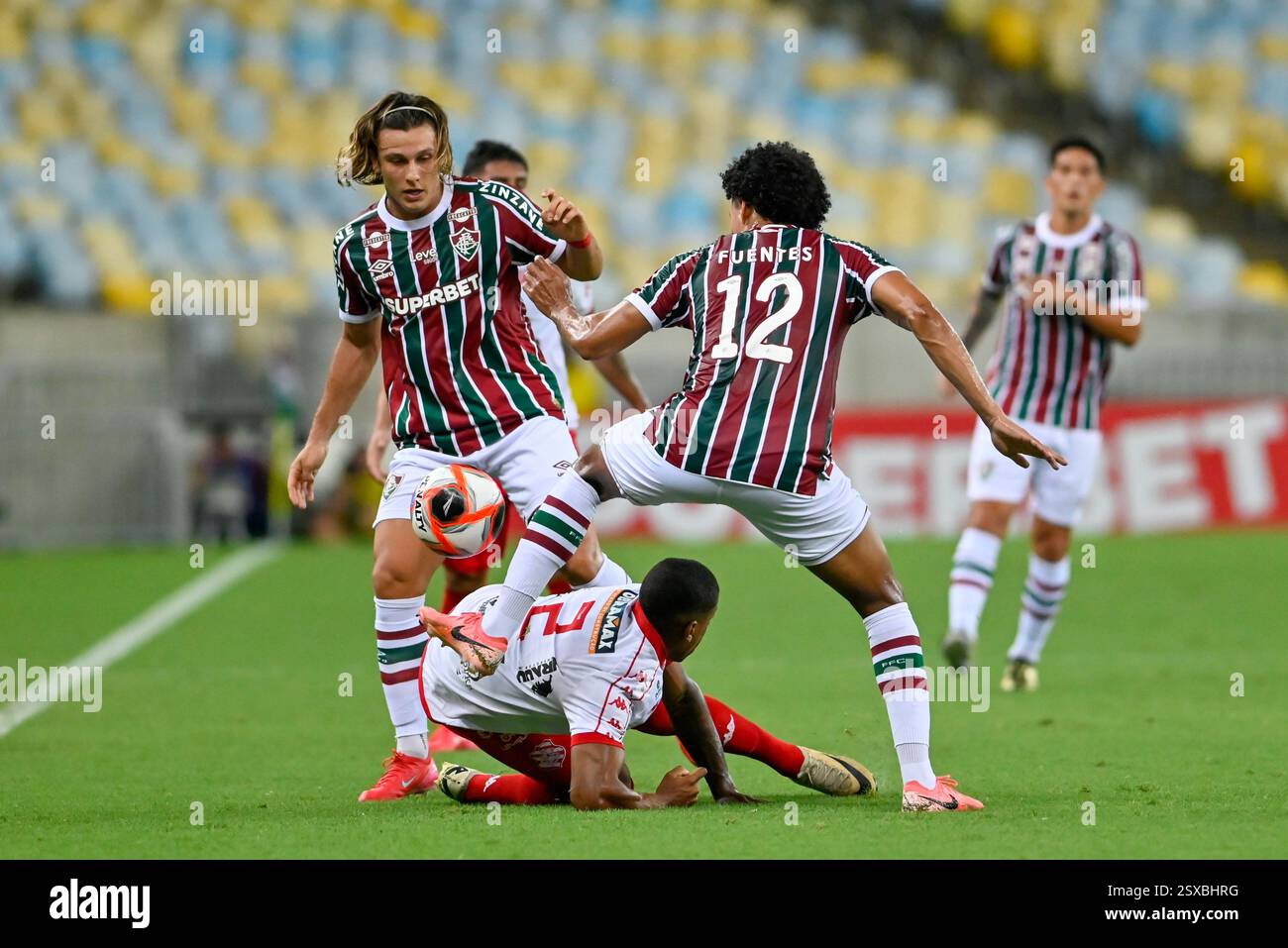 Rio De Janeiro, Brazil. 23rd Feb, 2025. Fluminense x Bangu held at ...