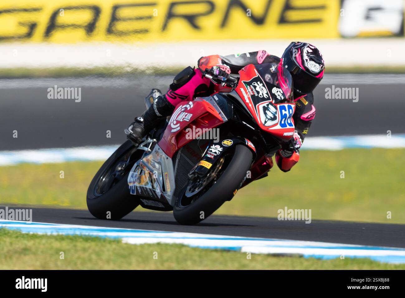 Phillip Island, Australia, 23 February, 2025. Luke Power (AUS) riding ...