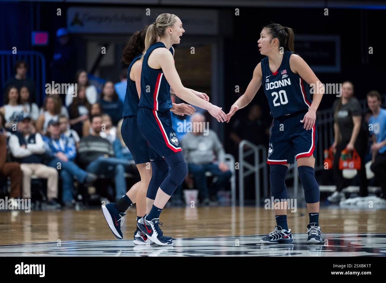 INDIANAPOLIS, IN - FEBRUARY 22: UConn Huskies guard Paige Bueckers (5 ...