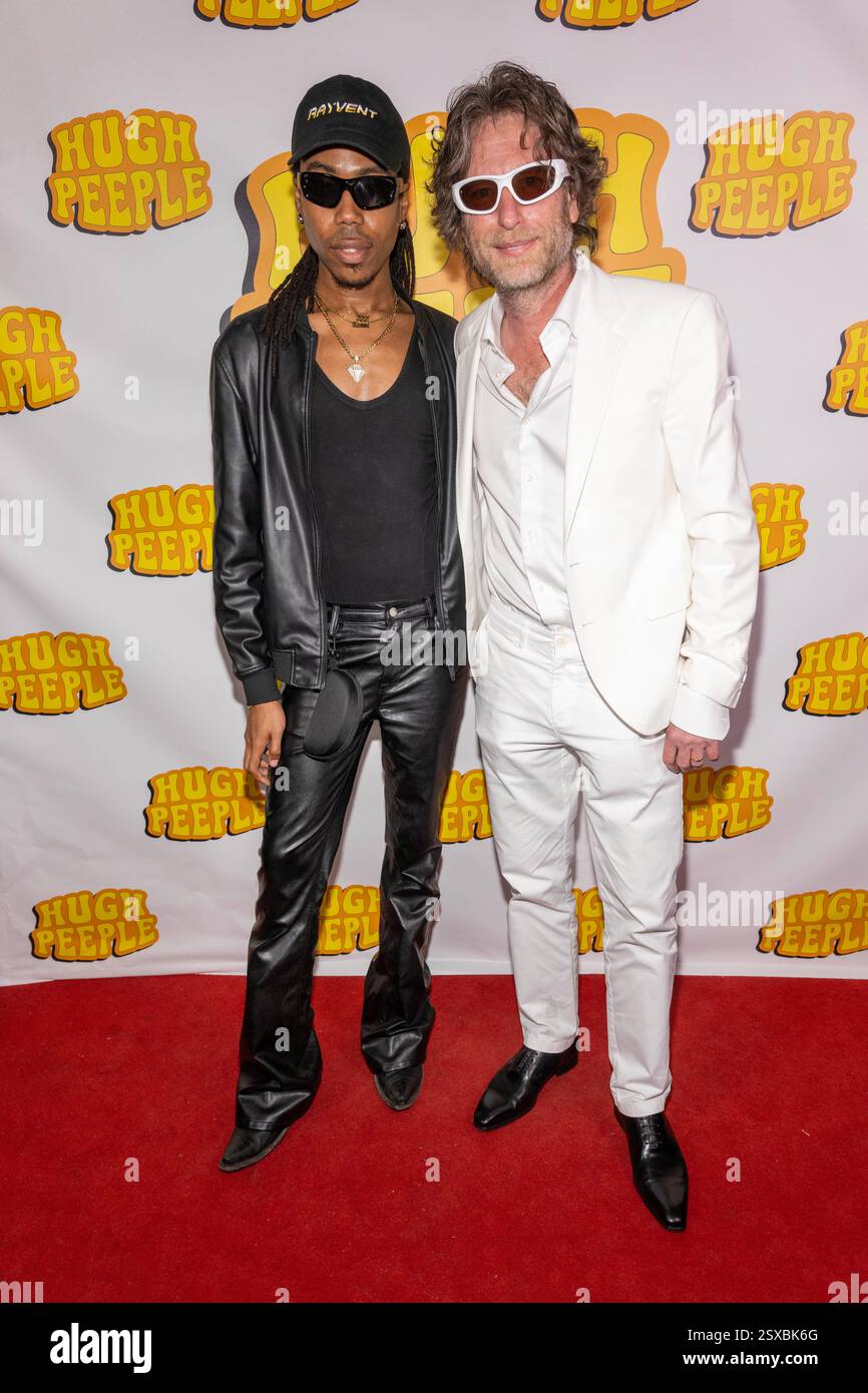 Los Angeles, USA. 22nd Feb, 2025. Entrepreneur Travis White, Hugh ...