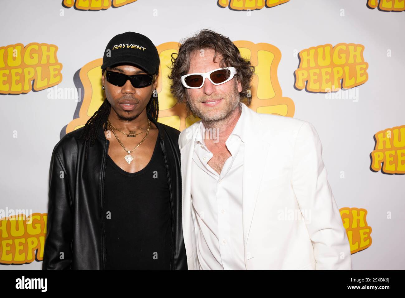 Los Angeles, USA. 22nd Feb, 2025. Entrepreneur Travis White, Hugh ...