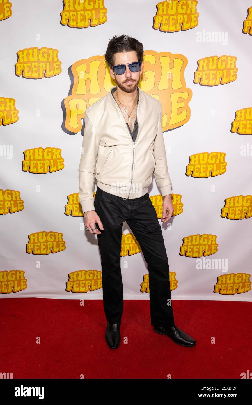 Los Angeles, USA. 22nd Feb, 2025. Hugh Peeple Musician Morgan Day ...
