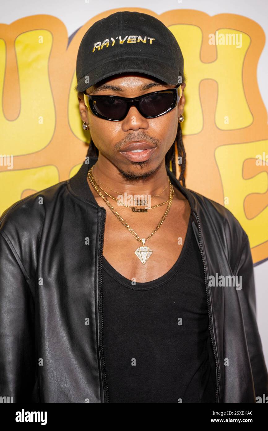 Los Angeles, USA. 22nd Feb, 2025. Entrepreneur Travis White attends ...