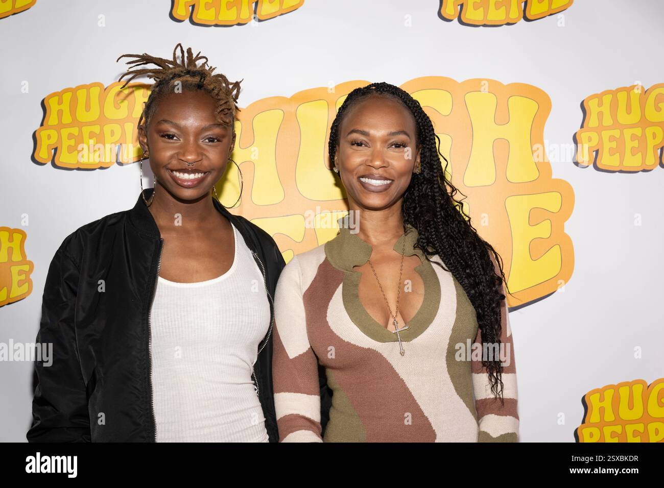 Los Angeles, USA. 22nd Feb, 2025. Model Bailee Wallace, Actress Chanda ...