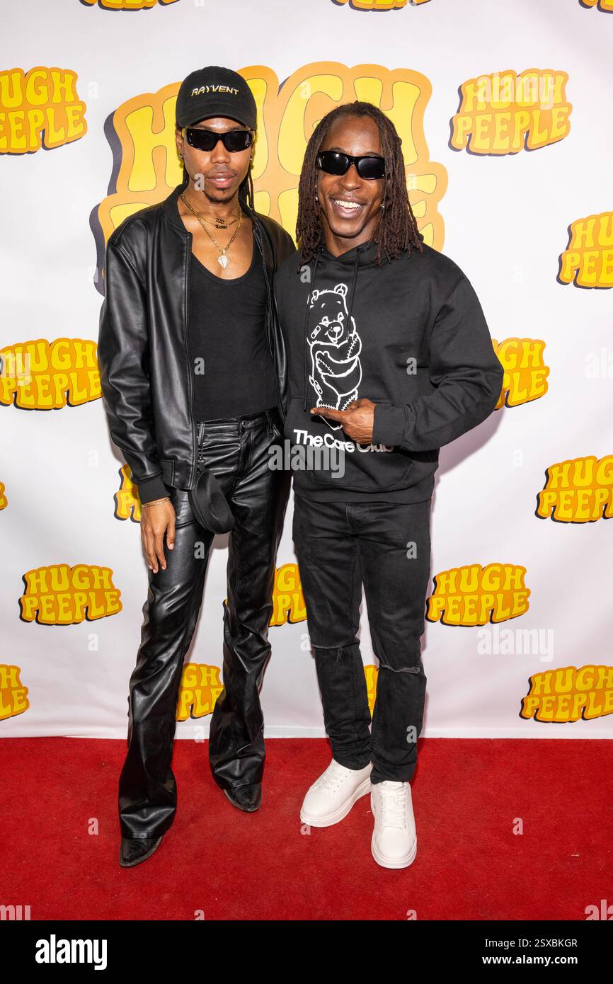 Los Angeles, USA. 22nd Feb, 2025. Entrepreneur Travis White, Actor ...