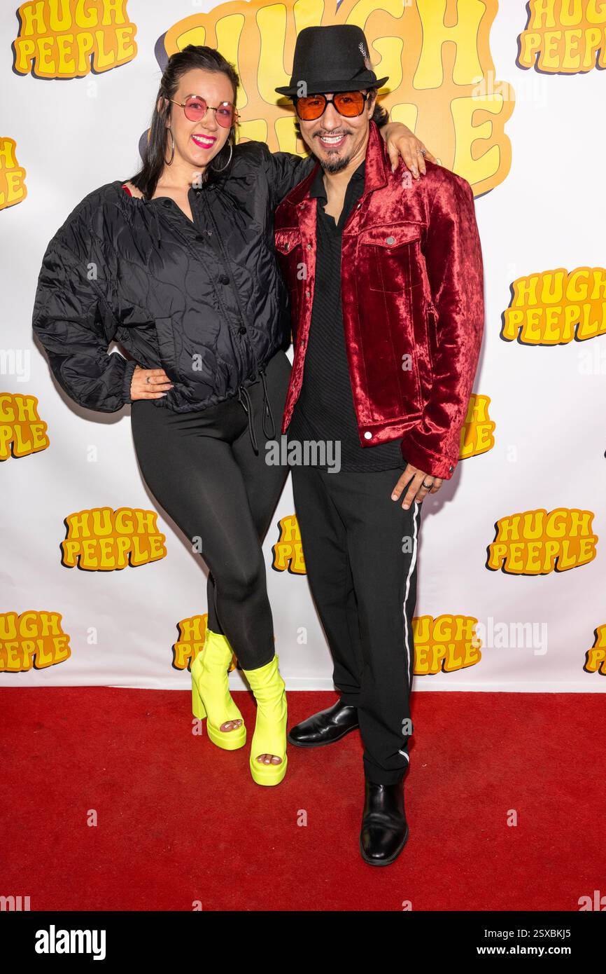 Los Angeles, USA. 22nd Feb, 2025. Choreographer Bridget Rios, Hugh ...