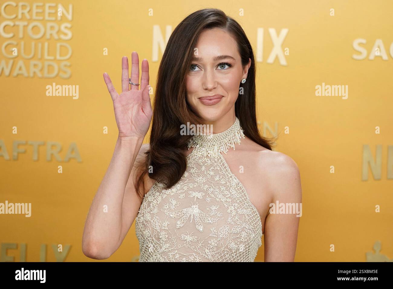 Alycia Debnam-Carey arrives at the 31st annual Screen Actors Guild ...