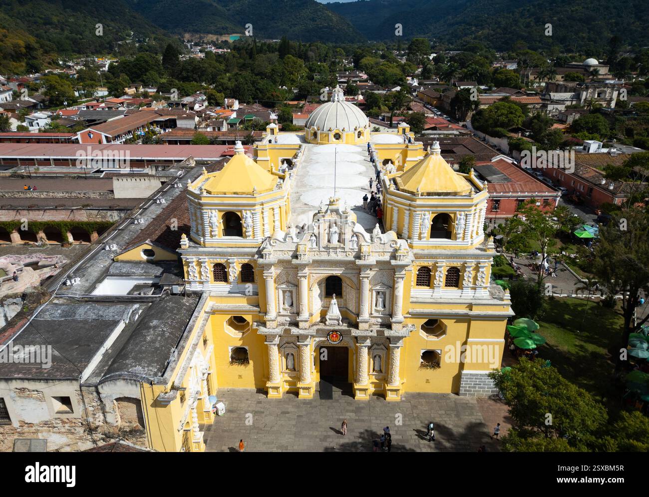 Iglesia de la Merced, Antigua, Guatemala Stock Photo - Alamy